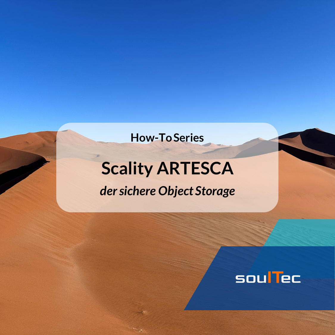 [How-To] Scality ARTESCA | souITec